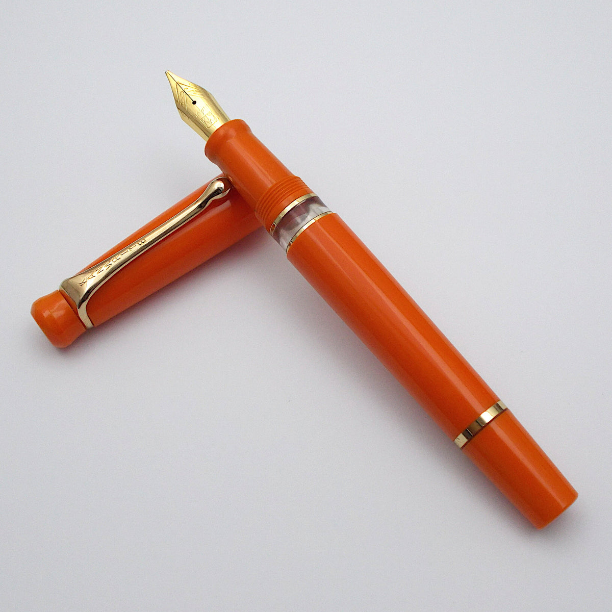 Kanwrite Heritage Fountain Pen - Orange | kiwipens – Kiwipens