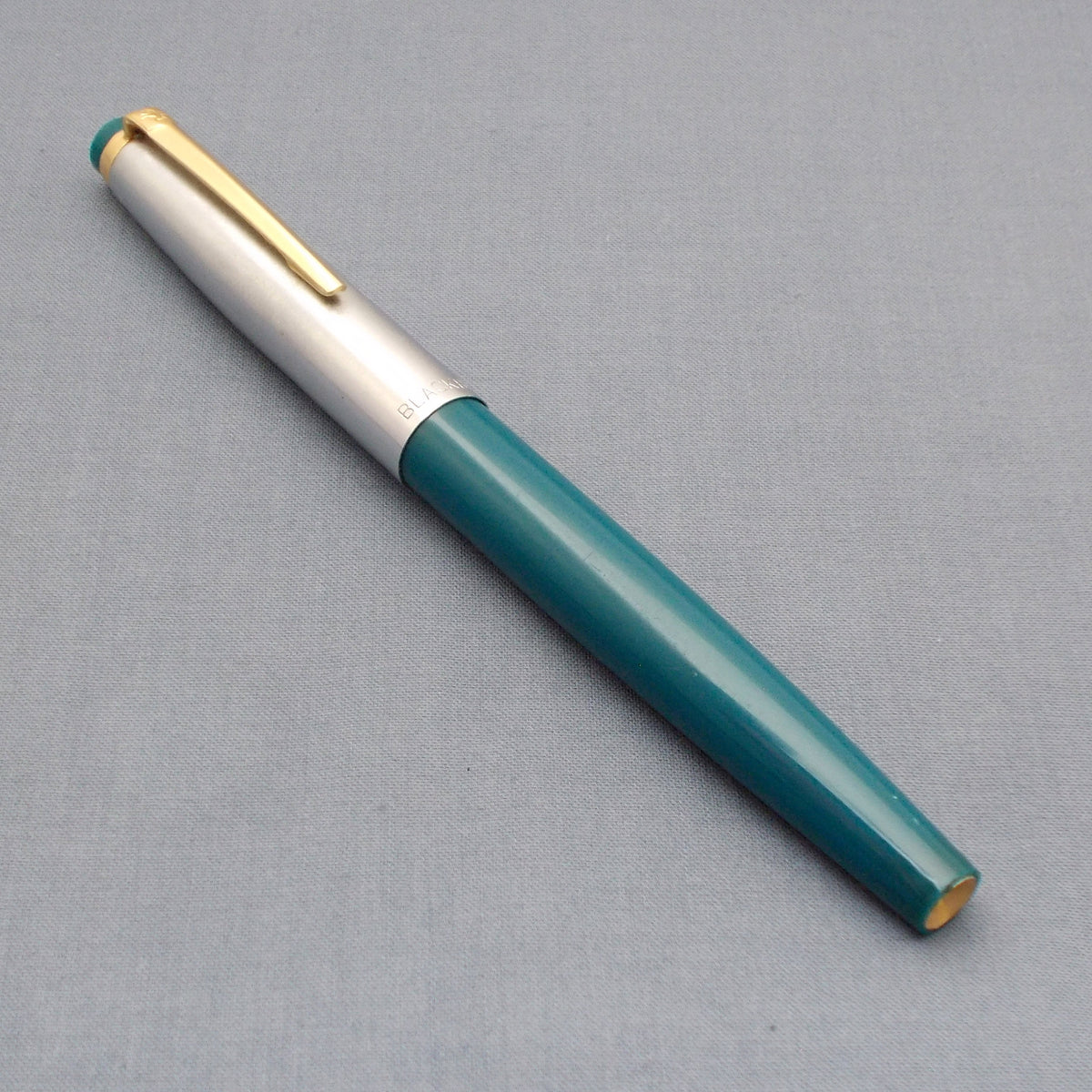 Vintage Blackbird Graduate Fountain Pen (NOS) - Made in India - Teal C ...