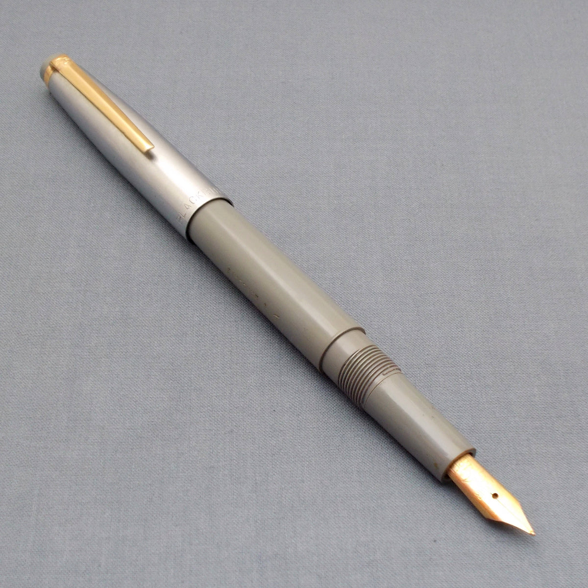 Vintage Blackbird Graduate Fountain Pen (NOS) - Made in India - Grey C ...