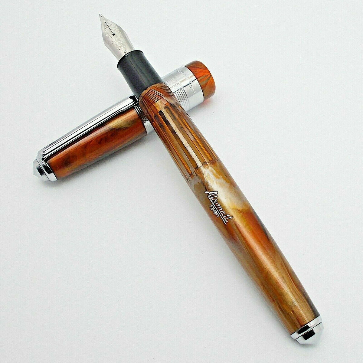 Airmail/Wality 71J 3-in-1 Orange Fountain Pen Kanwrite Nib | kiwipens ...