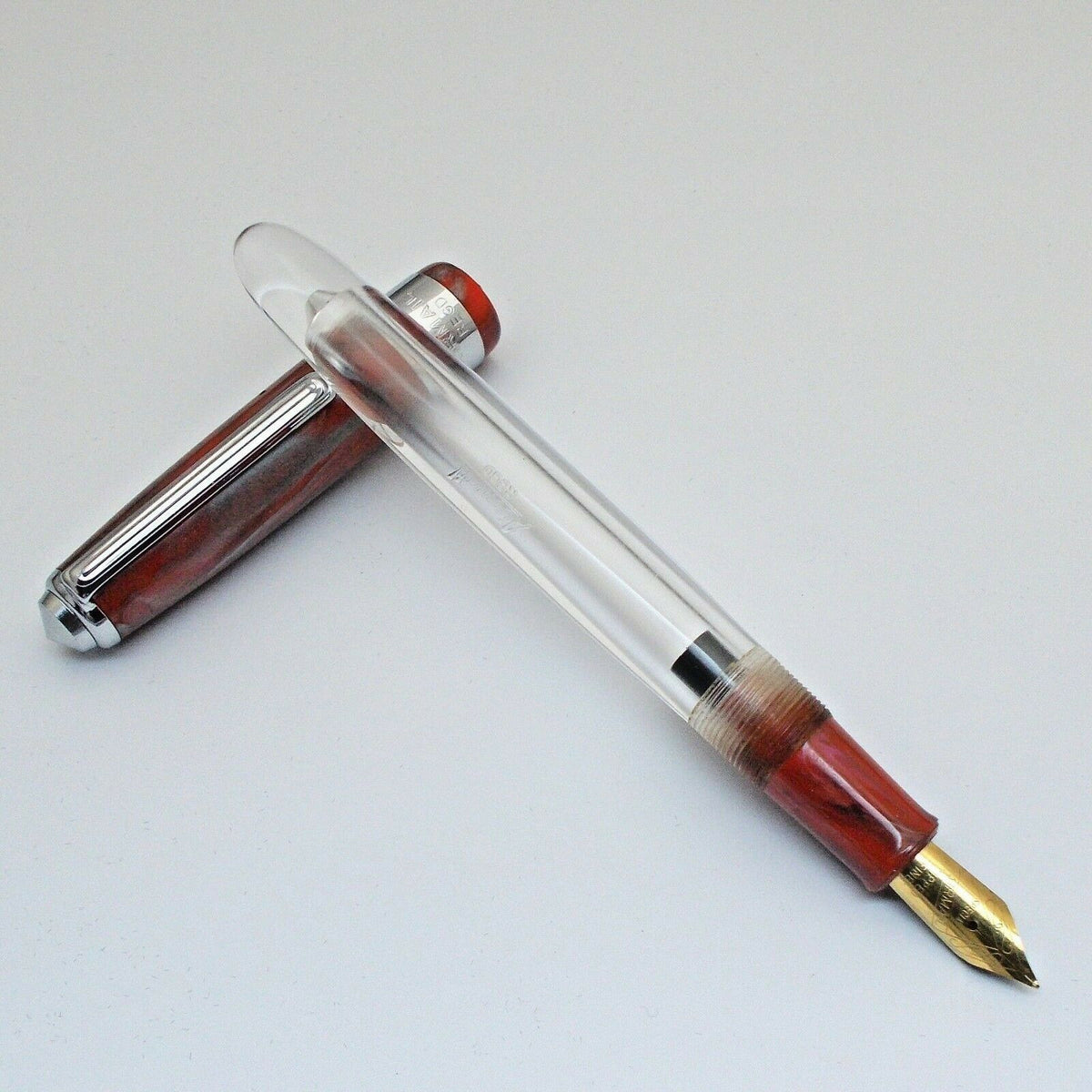 Airmail/Wality 69T Demo Acrylic Eyedropper Fountain Pen | kiwipens ...